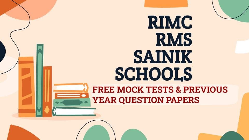 Coaching for RIMC, Sainik schools admission 2022